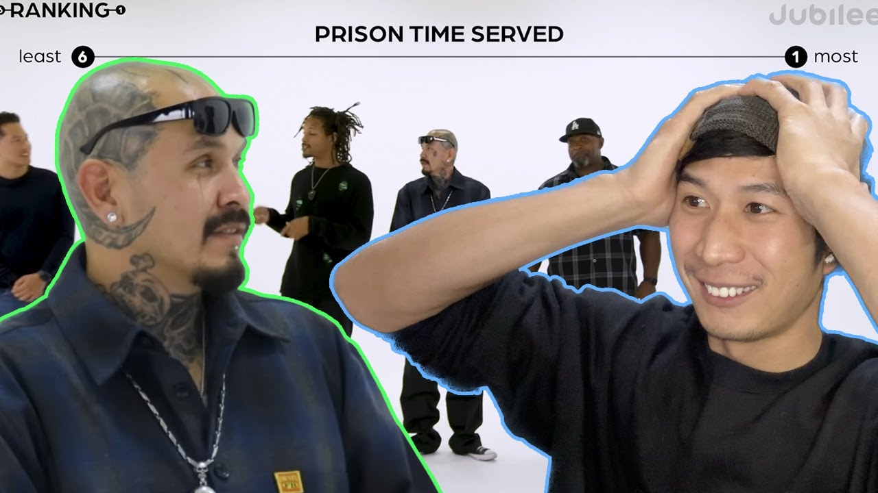 Who Served The Most Time? Ex-Convict Ranks Ex-Convicts - Jubilee React ...