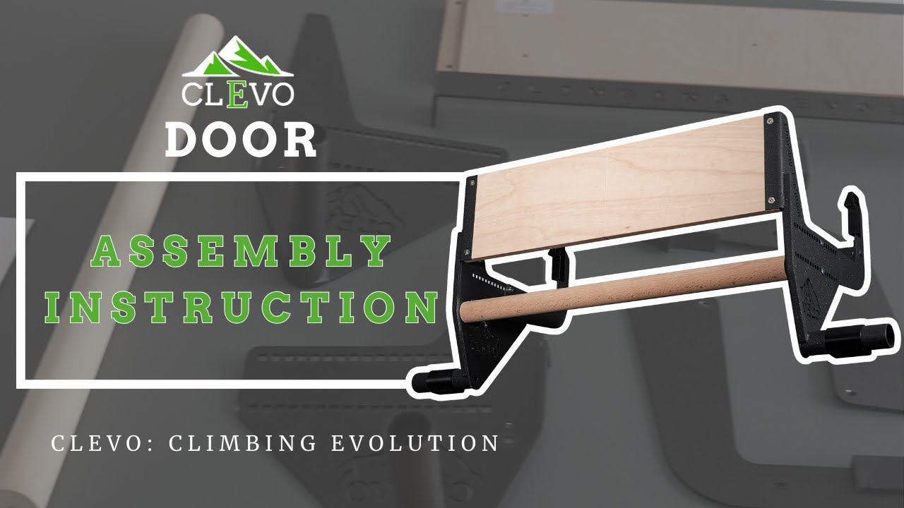 How To Assemble a CLEVO Door Climbing Module (Assembly Instruction) - YouTube