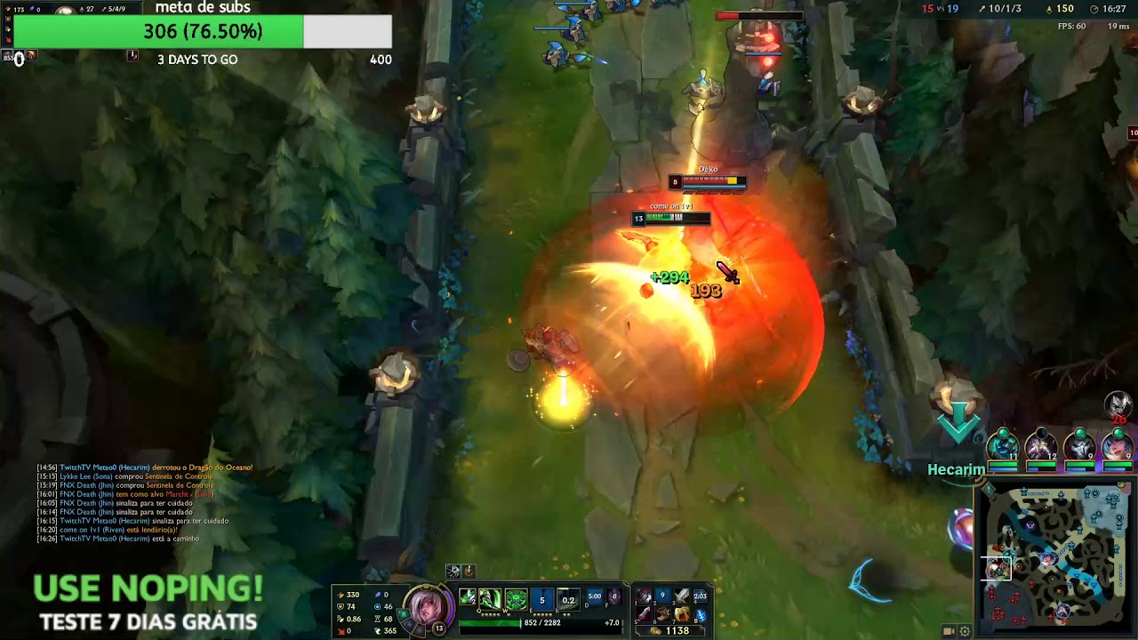 DUDU DUELISTA MATANDO O PANTHEON NA VELOCIDADE DA LUZ - DUDU STREAM ...