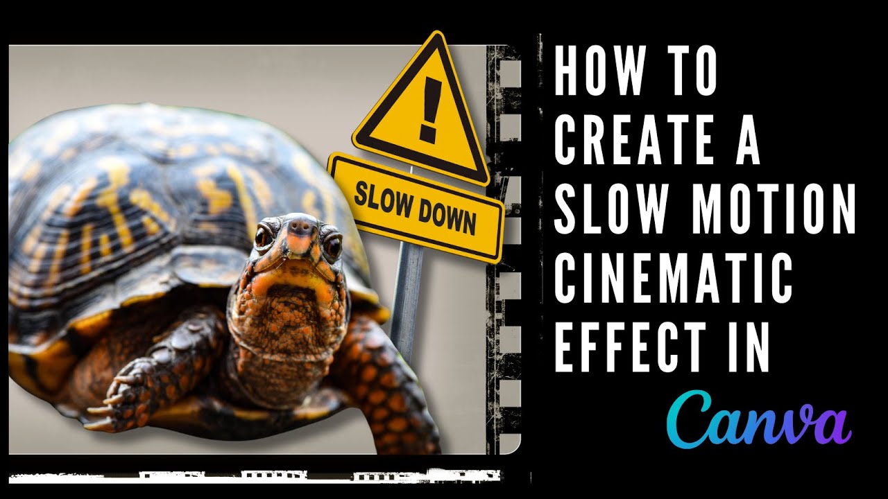 How to Create a Slow Motion Cinematic Effect in Canva - YouTube