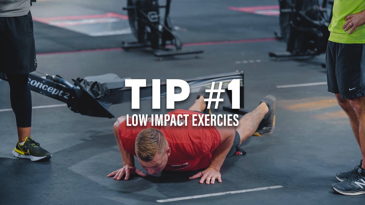 TIP #1 | Low Impact Exercises | Five Tips to Stay Healthy at Home - YouTube