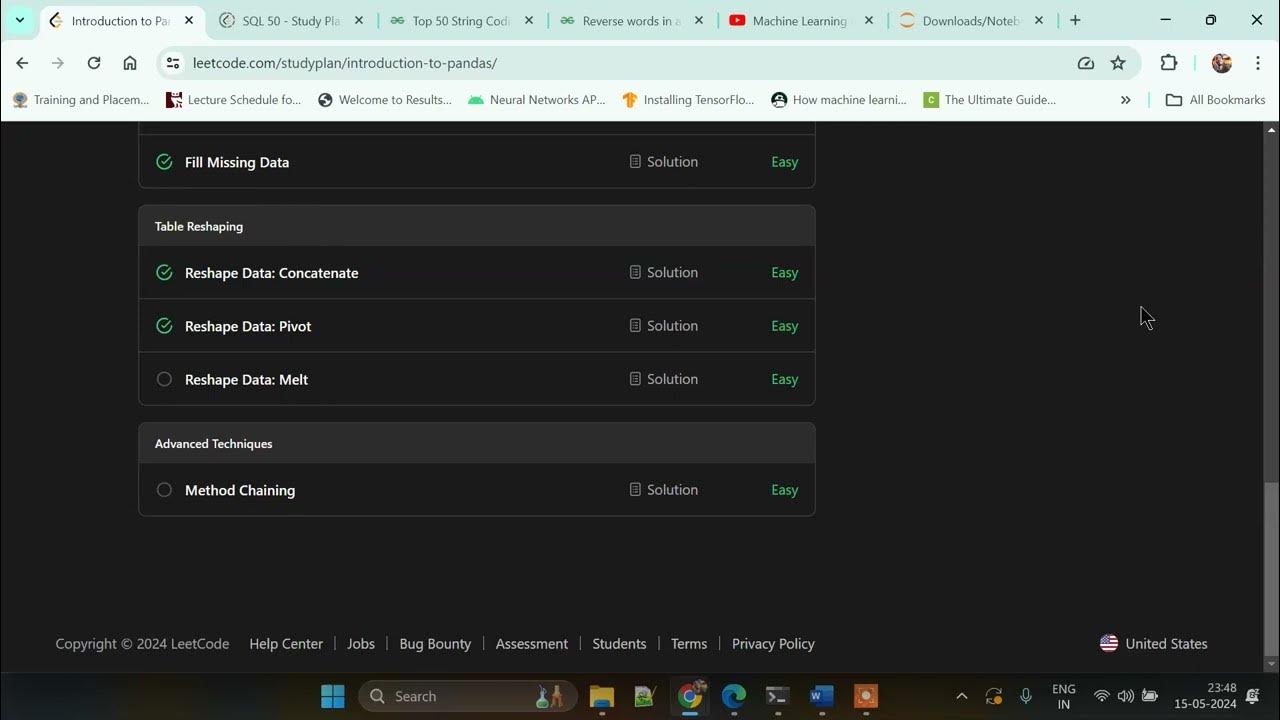 How to Reshape your dataframe Melt Function Pandas ntroduction to Pandas Series LeetCode Day 14 ...