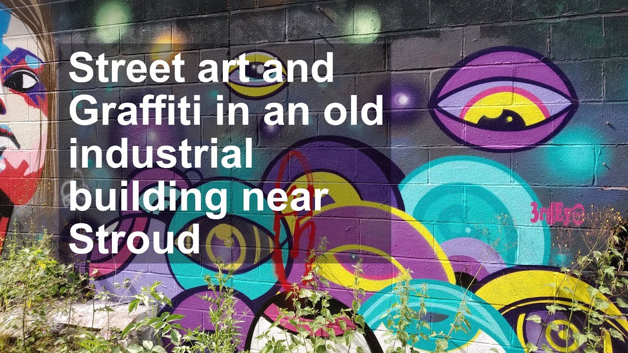 Street Art and Graffiti in old factory building - YouTube