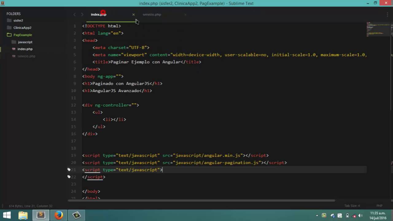 Paginar Registros con AngularJS - YouTube
