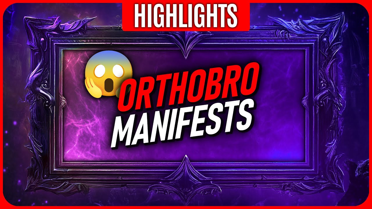 Orthobro Manifests 😱😱😱 - YouTube