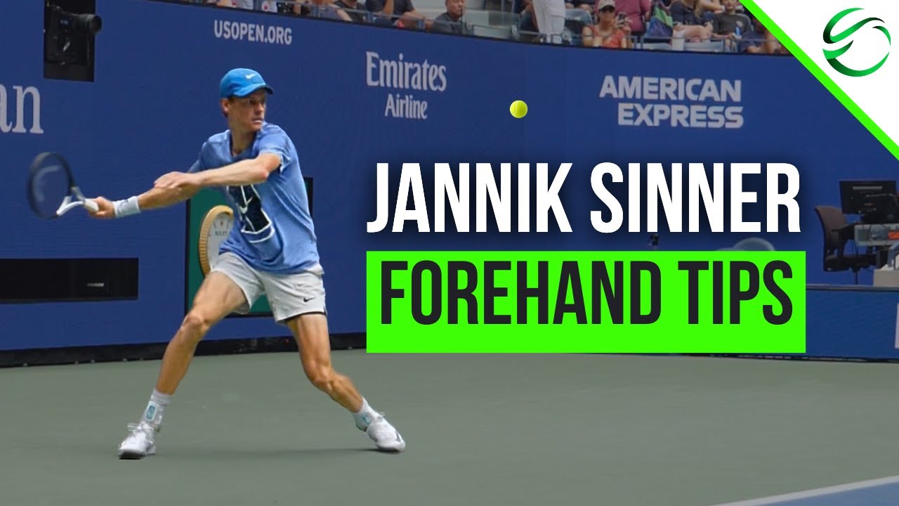 Jannik Sinner Forehand Lesson - 3 Vital Tennis Tips - YouTube
