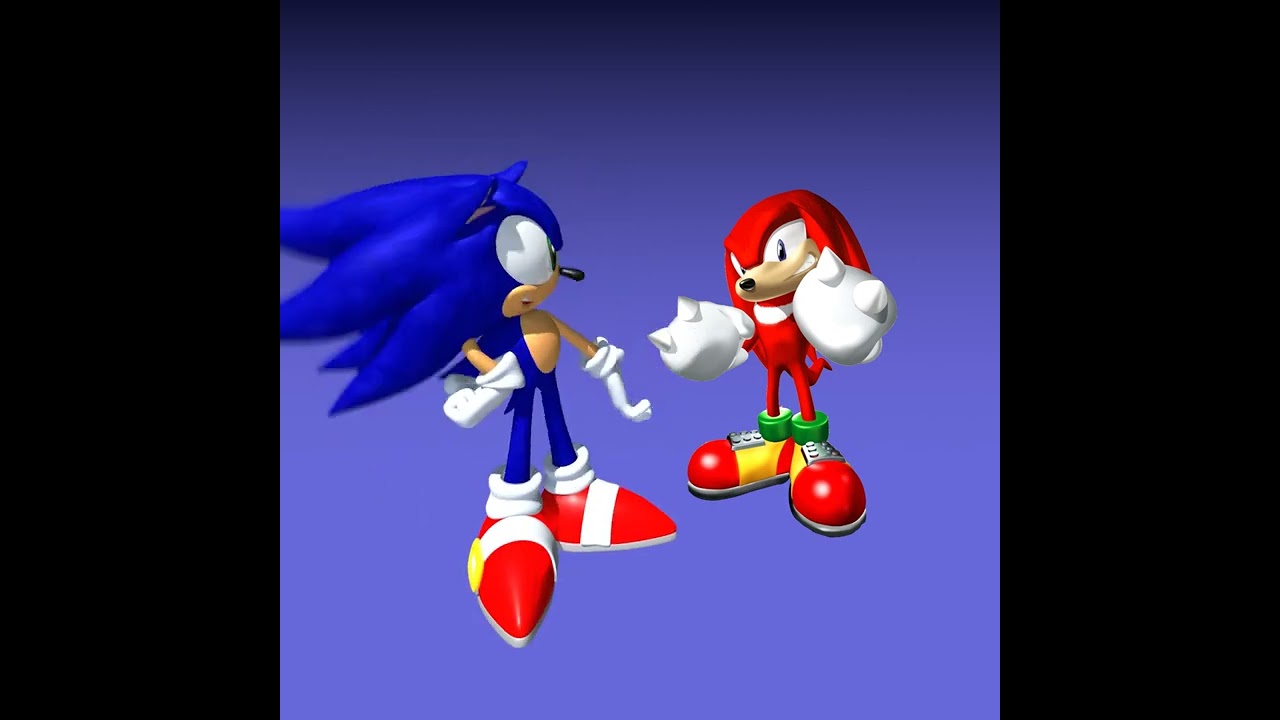 Sonic Cargo Bay Animation Test - YouTube