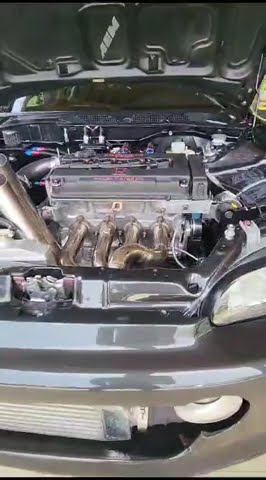 Crazy turbo set up Bseries engine #shorts #honda #turbo 🥵🥰🏁😈 - YouTube
