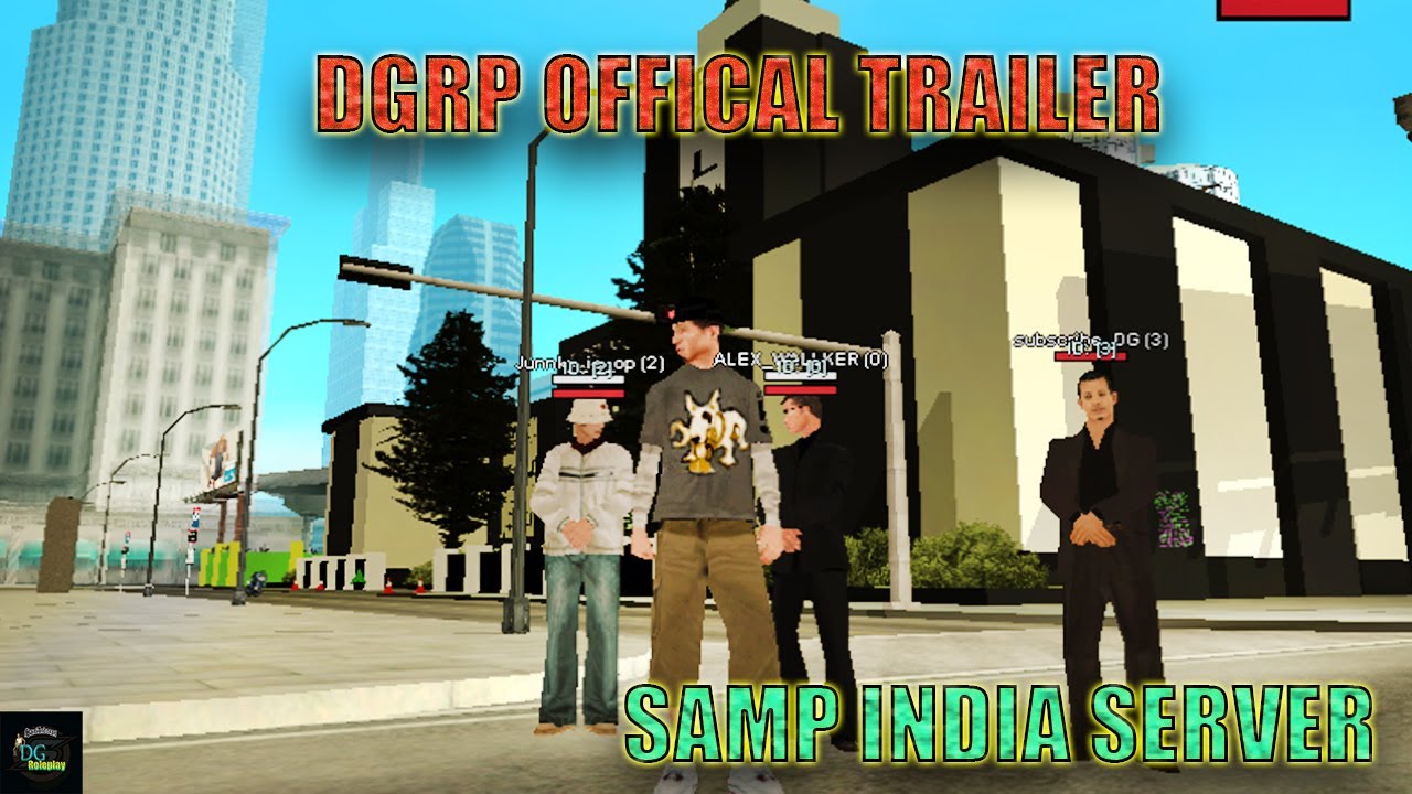🔴DGRP Offical Trailer Samp | India Gta Samp Server - YouTube