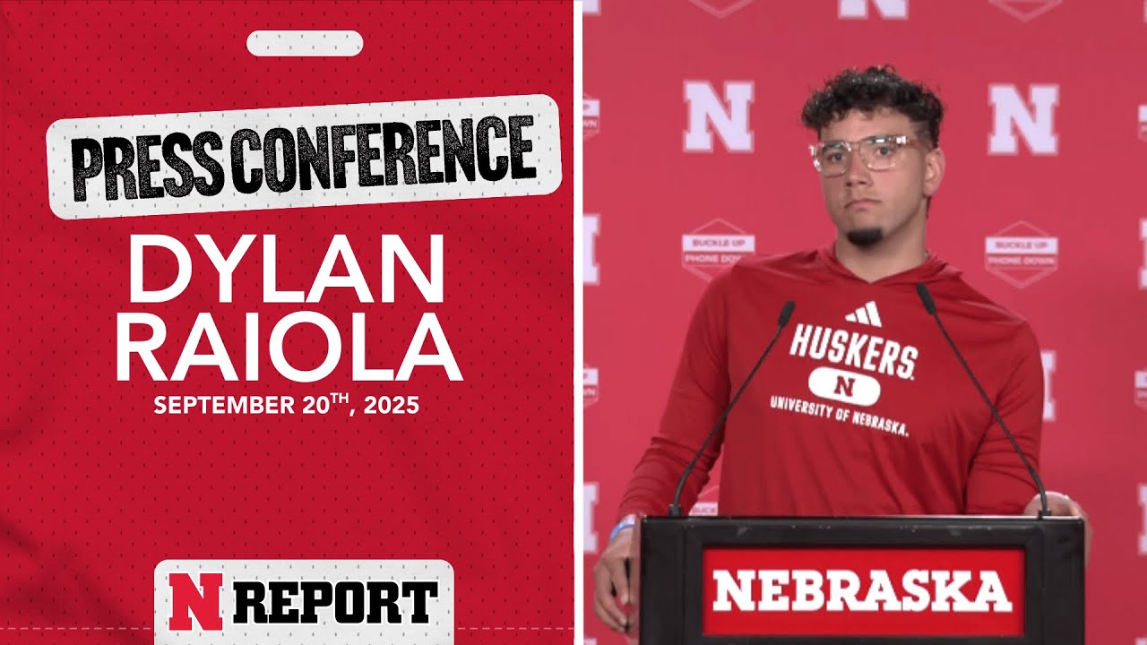 Nebraska QB Dylan Raiola | Michigan Post-Game Press Conference (9/20/25 ...