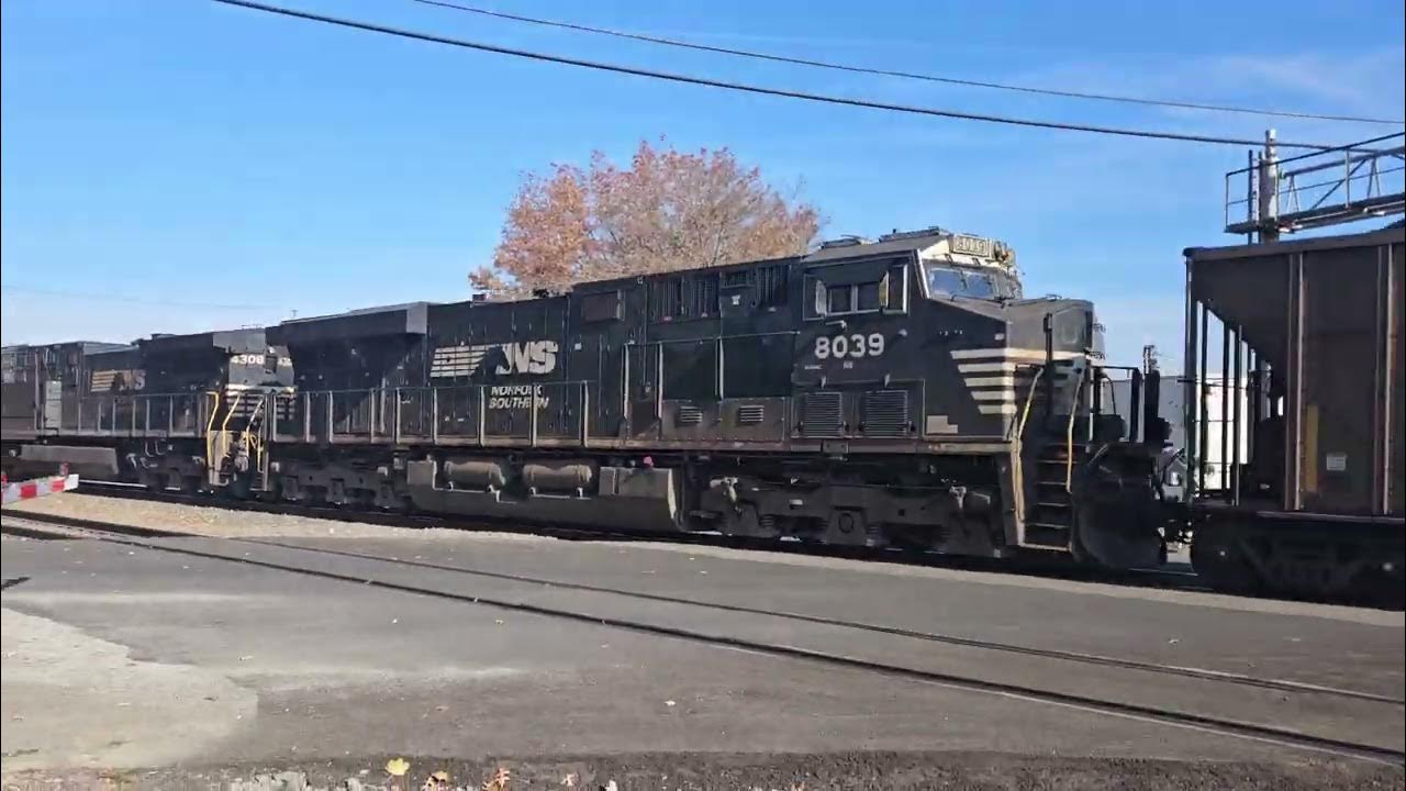 NS Loaded Coal Drag with Mid and Rear DPU's - YouTube