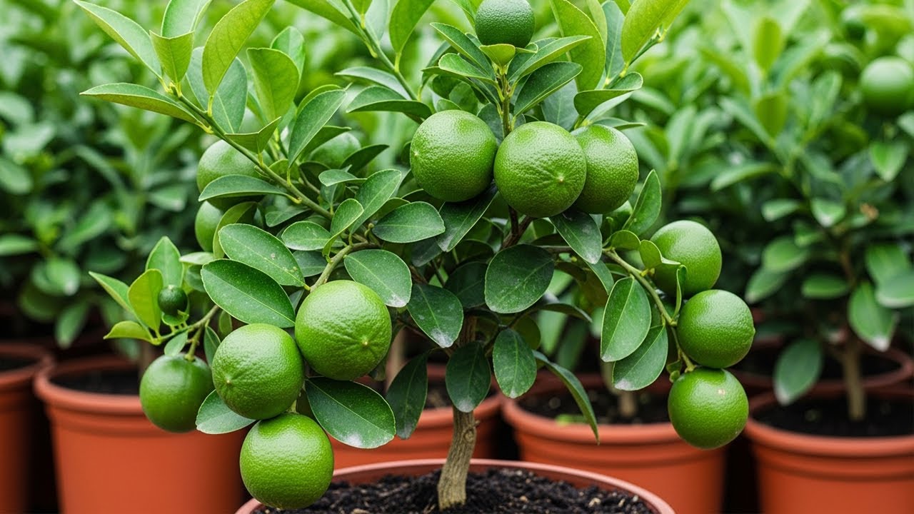 Great Technique For Grafting Lemon Fruit Using With Turmeric, a great ...