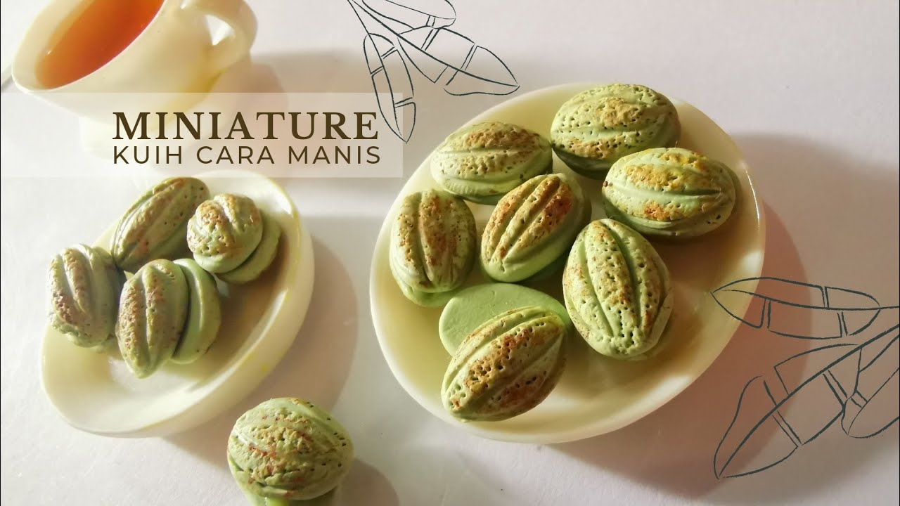 Miniature Kuih Cara Manis / Kuih Cara - YouTube