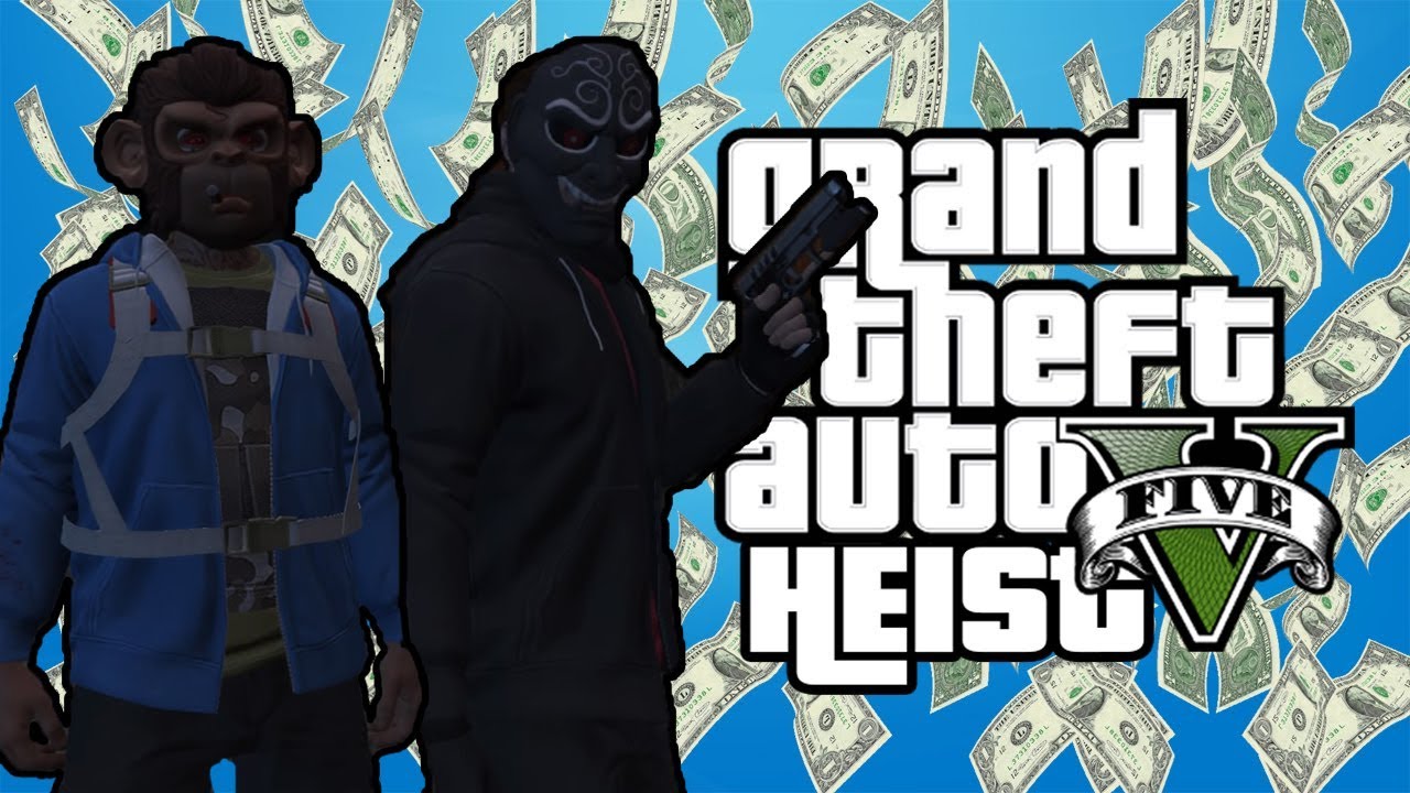 GTA 5 Heists #1: Creepy Uncle Lester & Funny Faces! (GTA 5 Online Funny ...