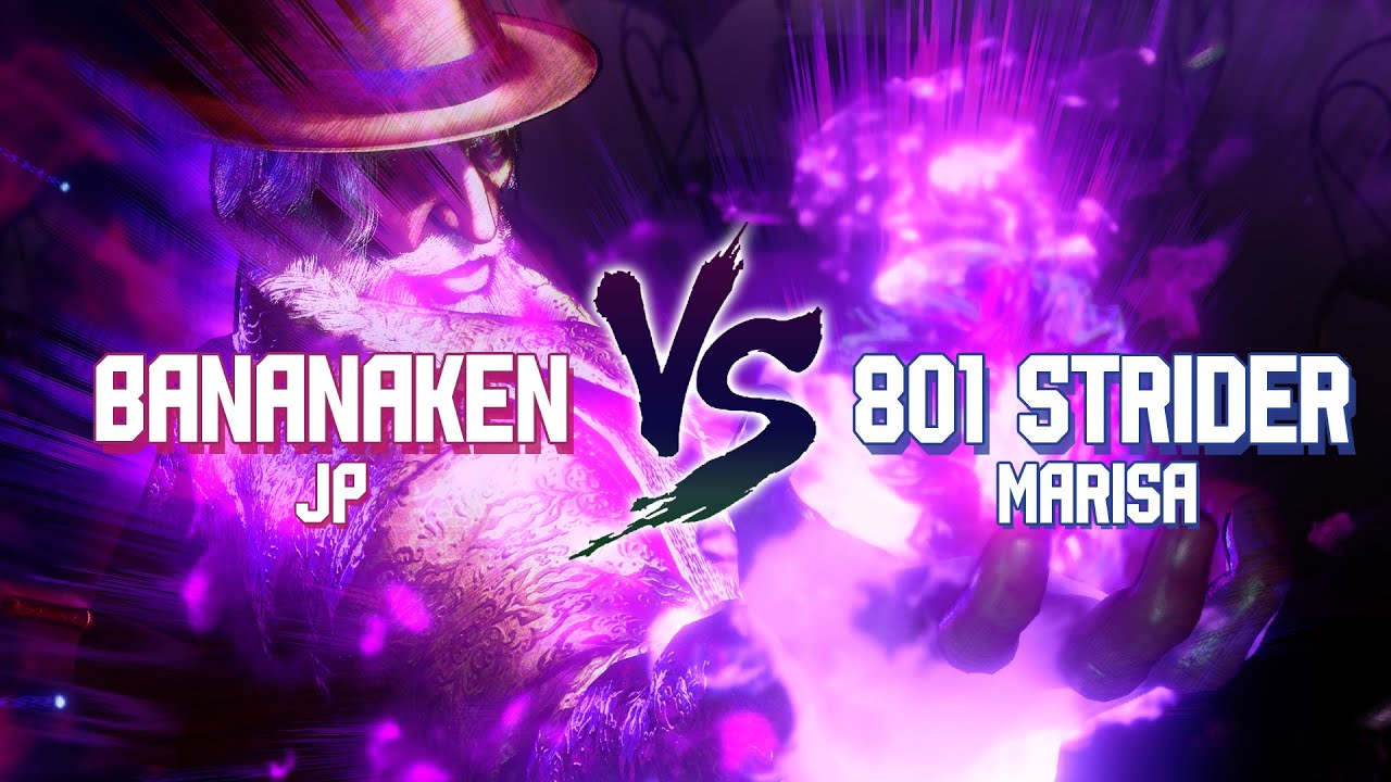 SF6 BananaKen (JP) VS 801 Strider (Marisa) Street Fighter 6 - YouTube