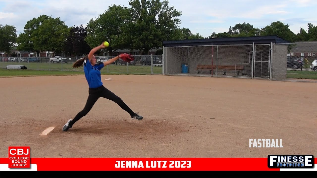 Jenna Lutz 2023 Softball Skills Video - YouTube