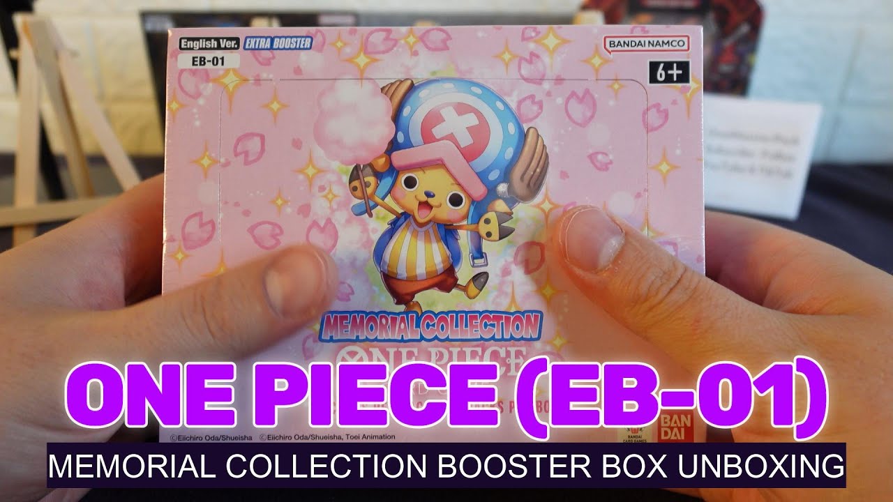 ONE PIECE Memorial Collection EB-01 Booster Box | OPENING - YouTube