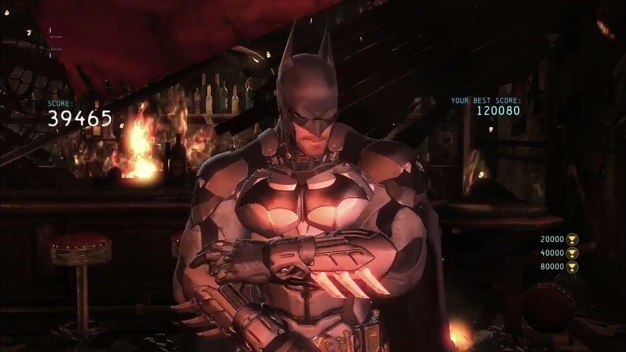 Batman™ Arkham Origins flawless combat and brutal takedowns - YouTube