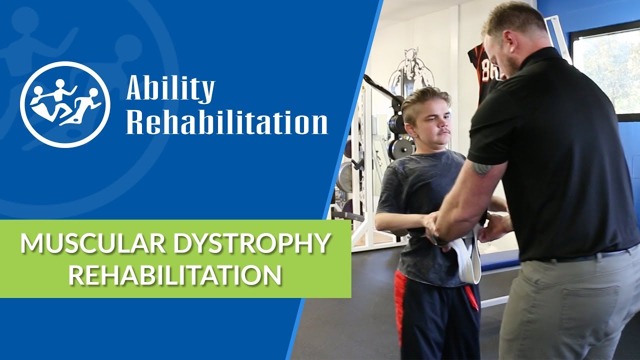 Rehabilitation Program Helps Man Overcome Muscular Dystrophy - YouTube