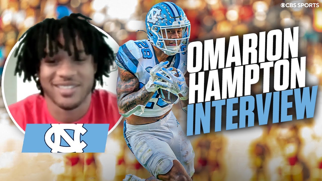 UNC RB prospect Omarion Hampton speaks ahead of NFL Draft, sends message to team who drafts him🗣 ...