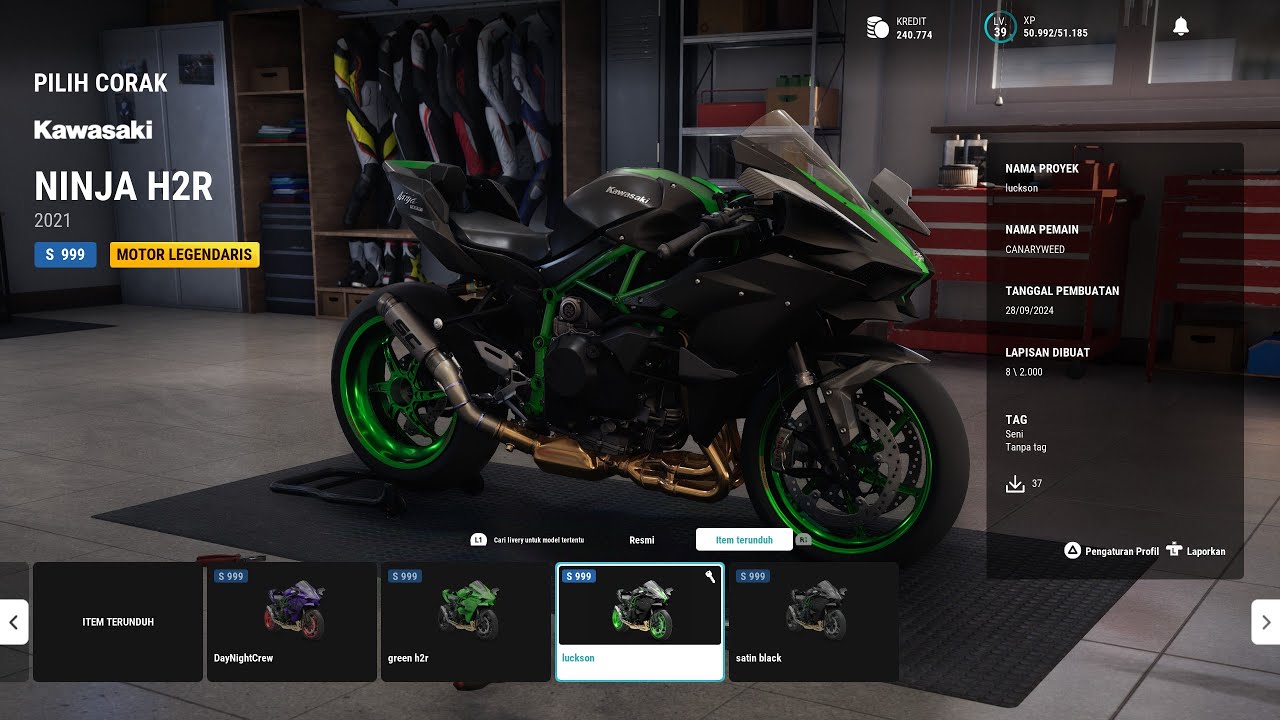 RIDE 5 - KAWASAKI NINJA H2R LEGENDARIS SUPER JET [4K 60fps HDR] - YouTube