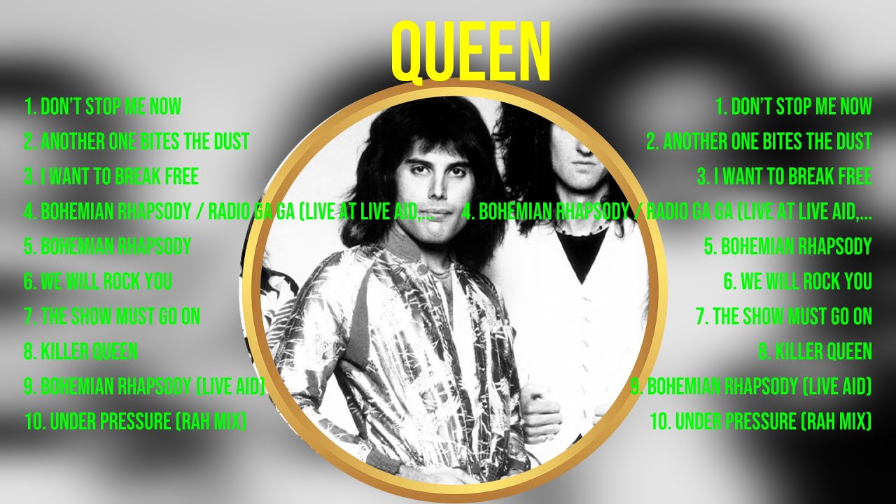Queen ~ Greatest Hits Full Album ~ Best Old Songs All Of Time - YouTube