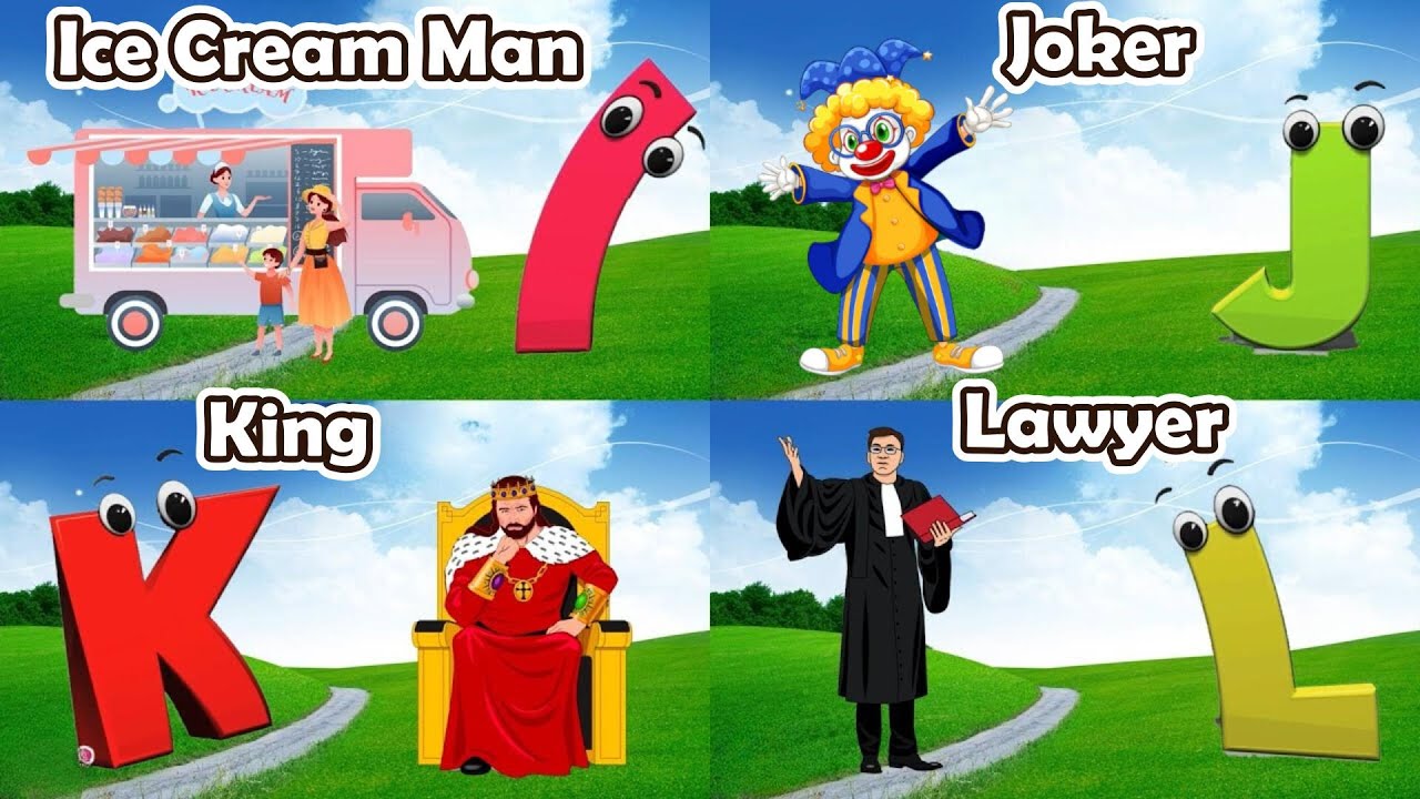 Occupation Alphabet Song | Occupation ABC Song | Phonics for Kids ...