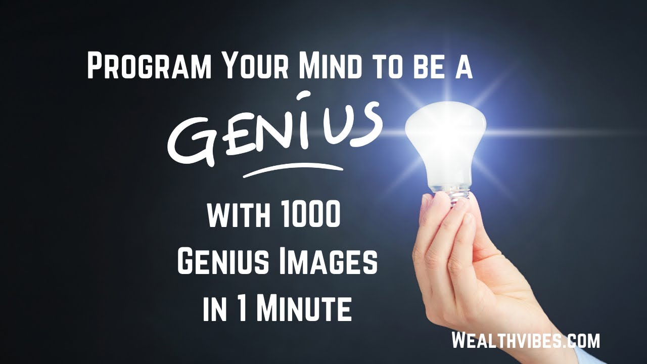 1000 Be a Genius Images in 1 Minute - YouTube