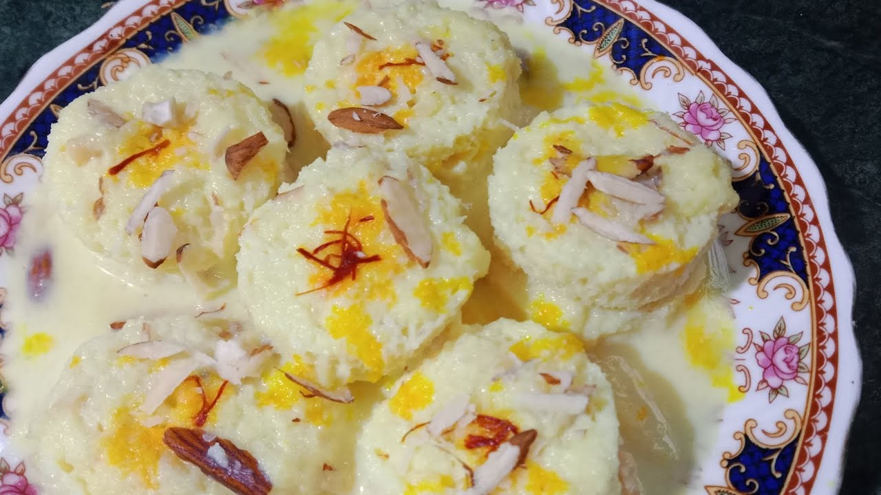 सिर्फ 10 मिनट में बनने वाली बहुत ही टेस्टी मिठाई instant mini rasmalai ...