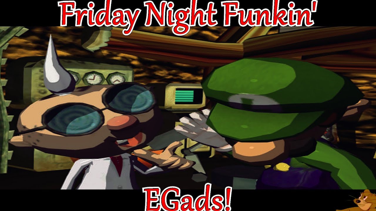 FNF MOD: [One Shot] Friday Night Funkin' - Prof. Egadd vs Luigi | EGads ...