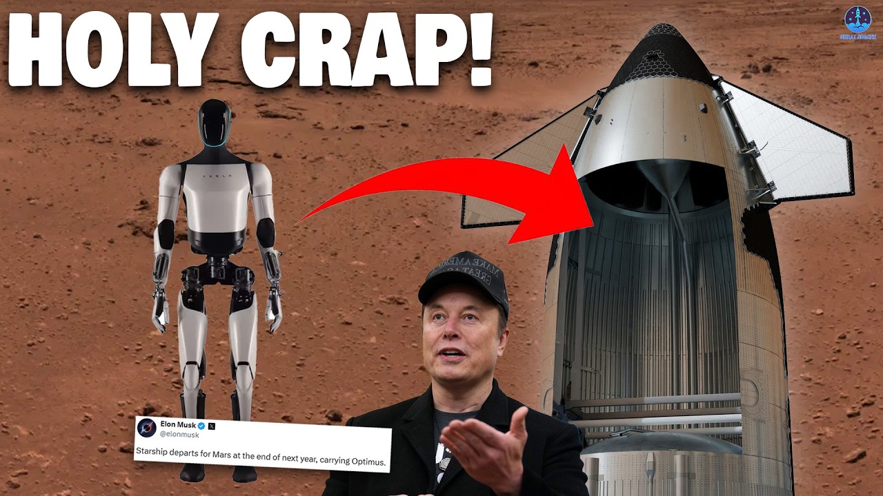 Elon Musk Just Revealed First Starship Payload to Mars Next Year! - YouTube