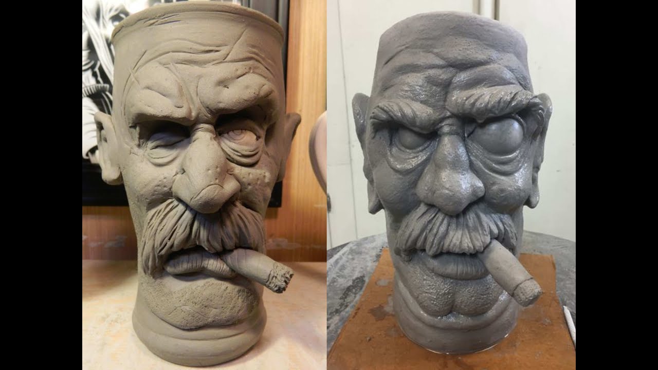 DIY Concrete Ugly Mug ️ SculptCrete Challenge #5 Tutorial ️ Cement ...