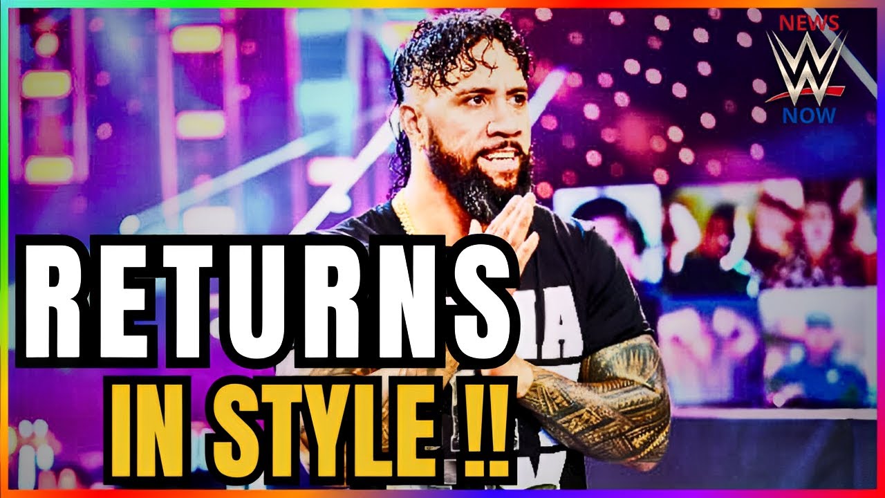 JEY USO RETURNS IN LIVE SHOW ! | WWE NEWS NOW #jimmyuso #wwe #wweraw # ...
