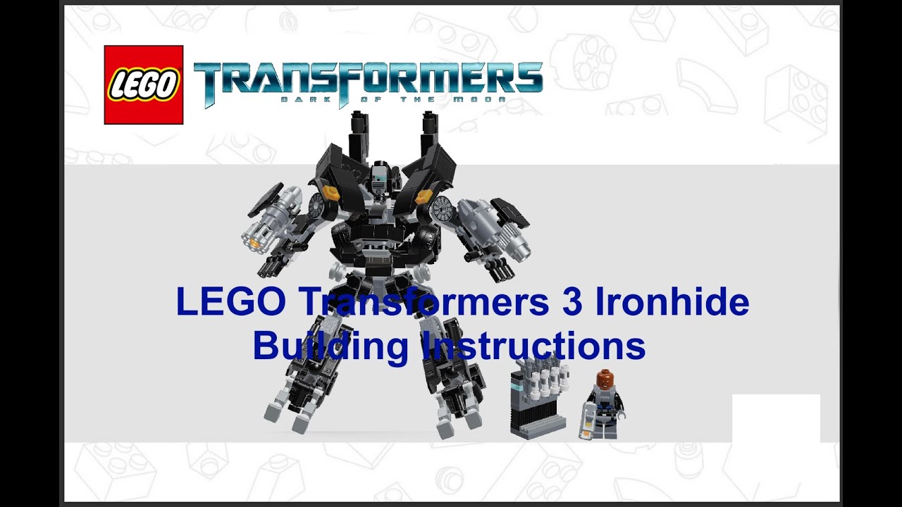 2025 LEGO Transformers 3 DOTM Ironhide building instructions - YouTube