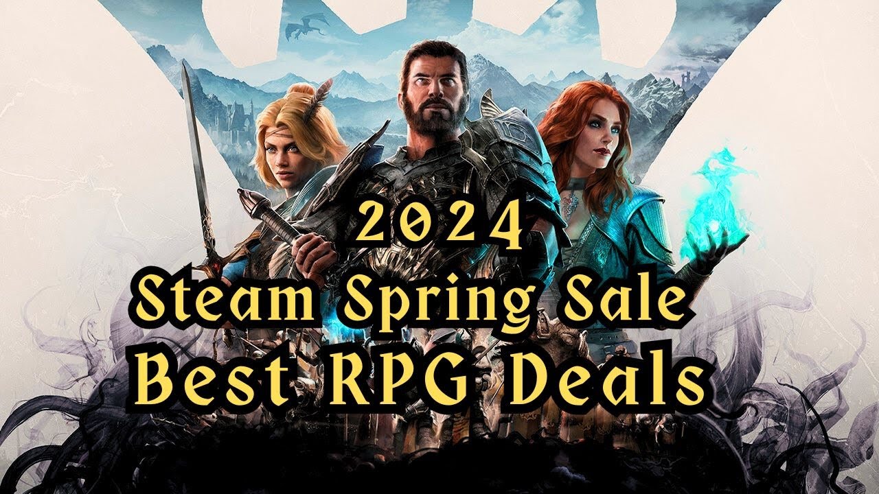 STEAM SPRING SALE 2024 - 10 Best RPG Deals ( Turn Based, Real Time ...
