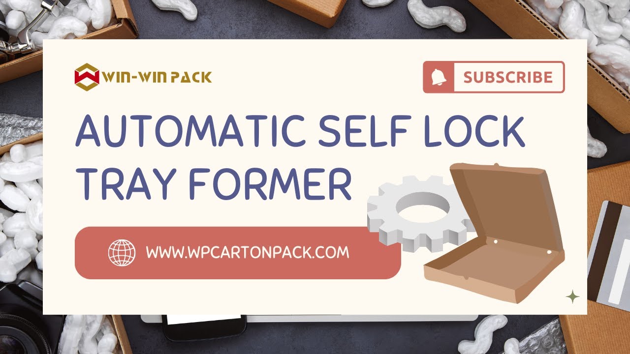 WIN-WIN PACK Electronic Product Packaging Automated Self-locking Tray ...