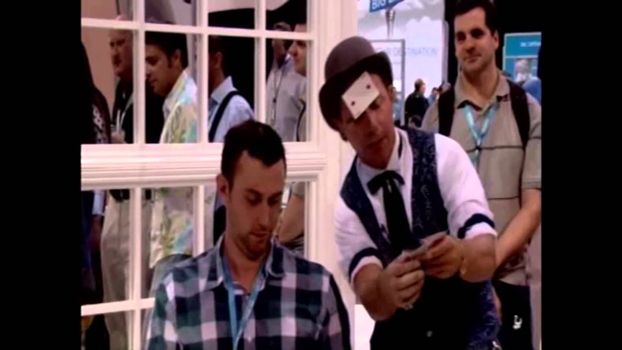 Crowd Gathering - Card on Forehead - YouTube