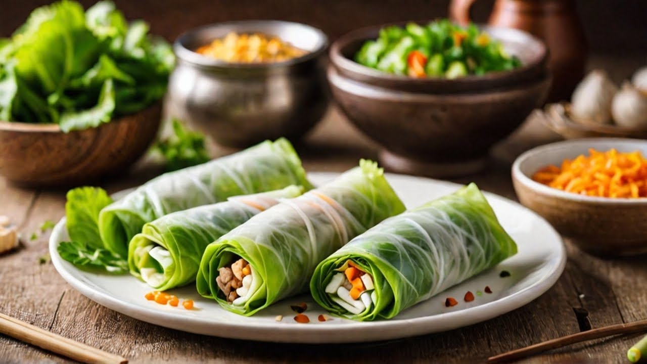Quick and Easy Cabbage Spring Rolls Recipe - YouTube
