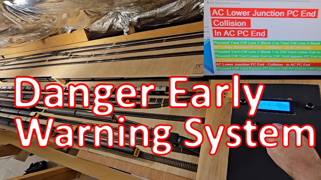 A danger early warning system for my model railway based on block ...