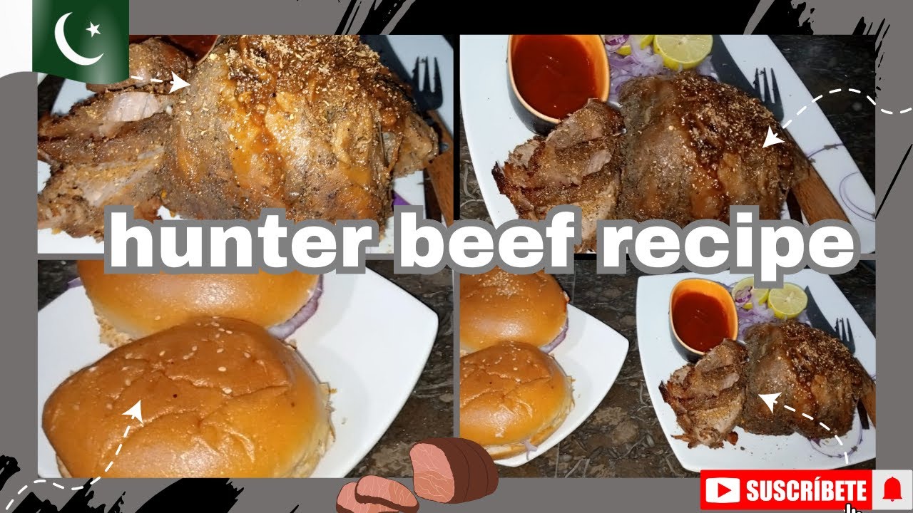my style hunter beef || hunter beef burger recipe @lifestylewithurooj ...