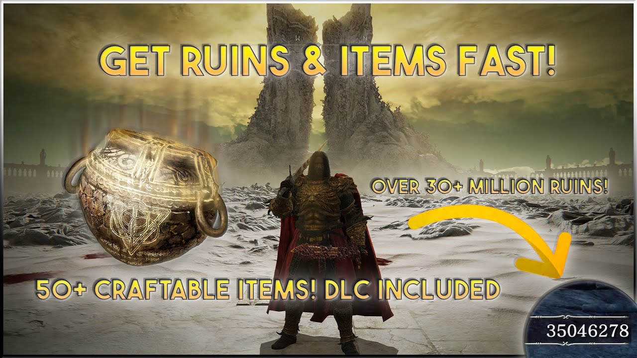 Elden Ring: Ultimate Guide for Ruin & Item Farming - YouTube