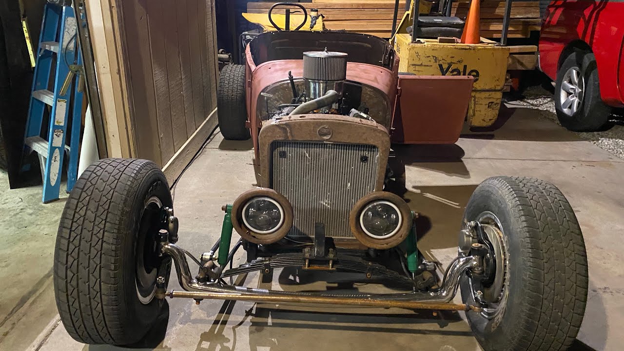 Jeff’s 27 Model T rat rod 1st drive - YouTube