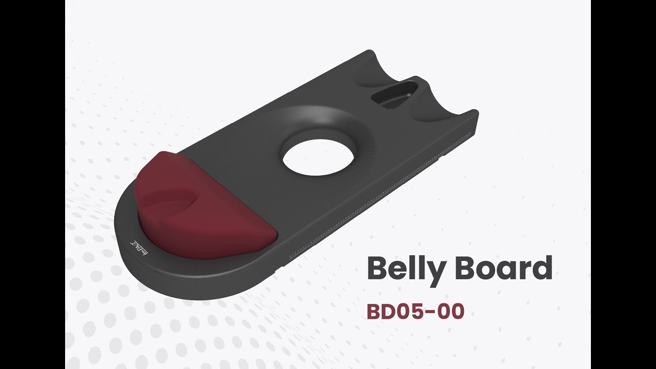 Belly board - Simplified Prone Target: Designed for Patient Comfort and ...