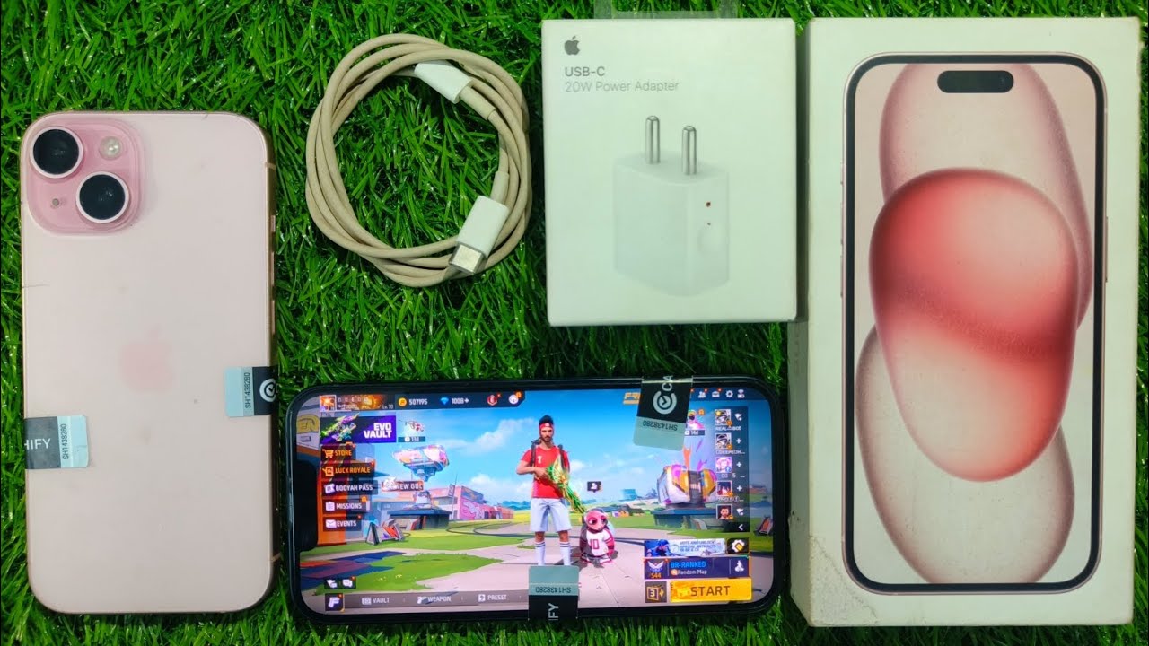 iphone 15 free fire test // iphone 15 gaming review free fire ...