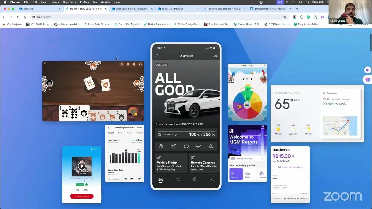 Flutter Ile Etkileşimli Mobil Uygulama Yapımı Ders 1 Bölüm 1 Youtube