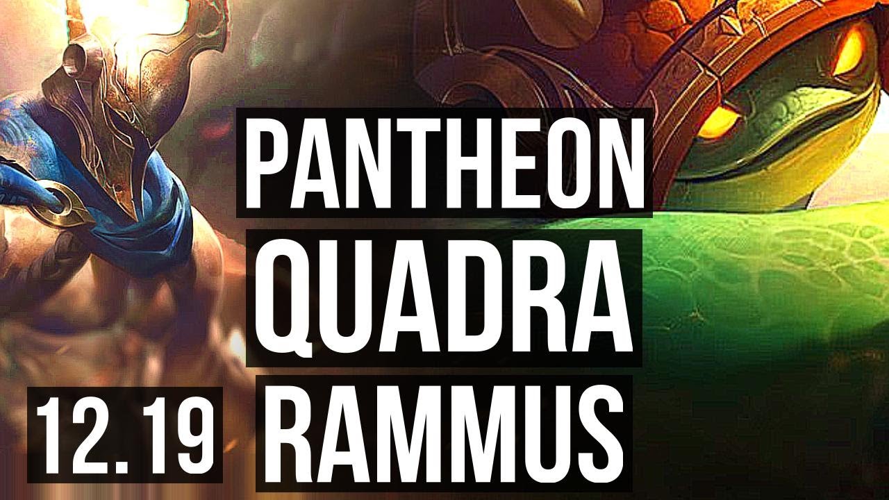 PANTH vs RAMMUS (TOP) | 3.3M mastery, Quadra, 22/2/5, Legendary | EUW ...