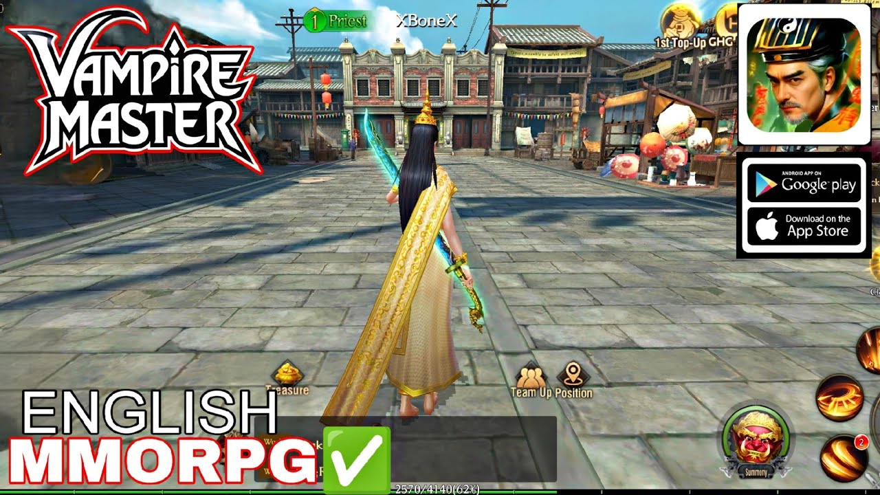 VAMPIRE MASTER GAMEPLAY MMORPG OFFICIALLY RELEASED 2025 - YouTube