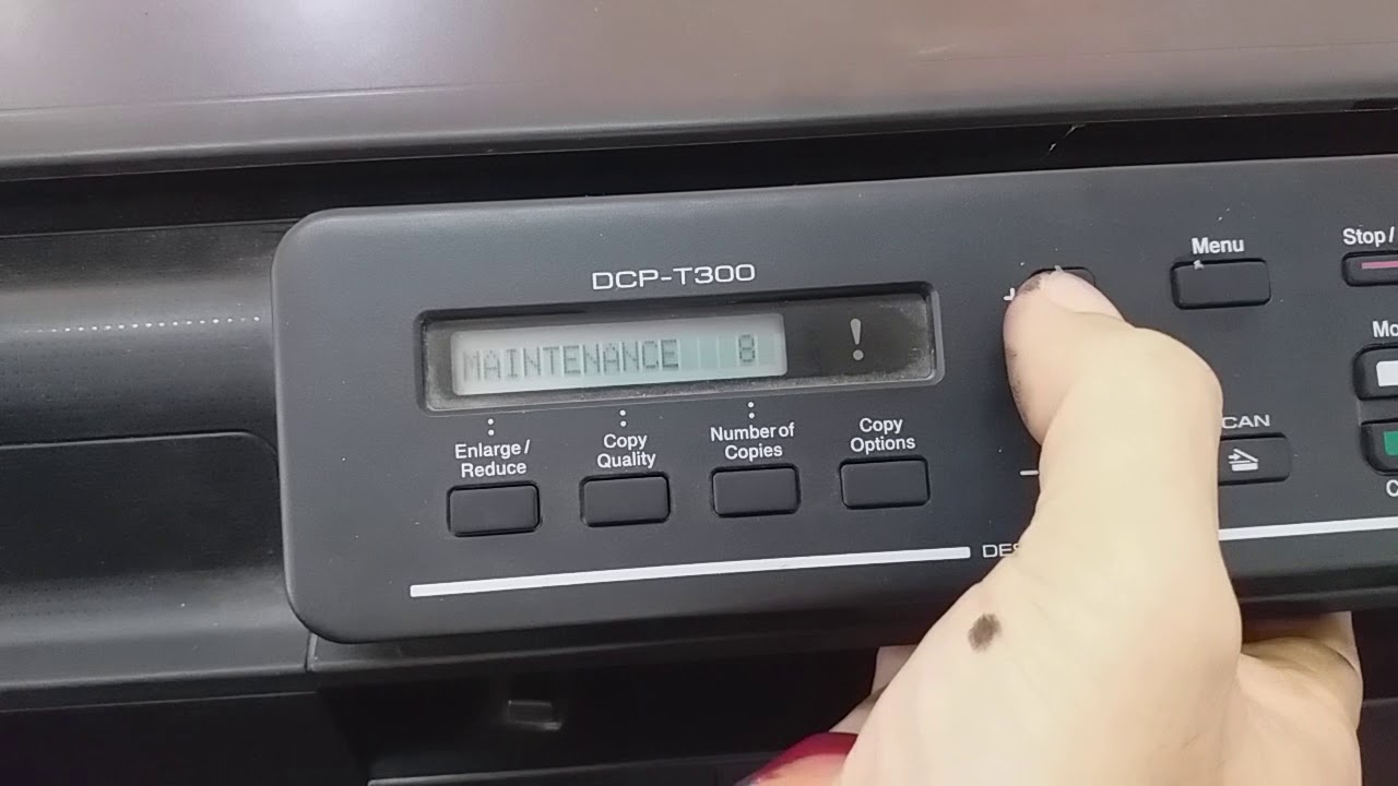 T300 ซับหมึกเต็ม Brother ink Box Full - YouTube