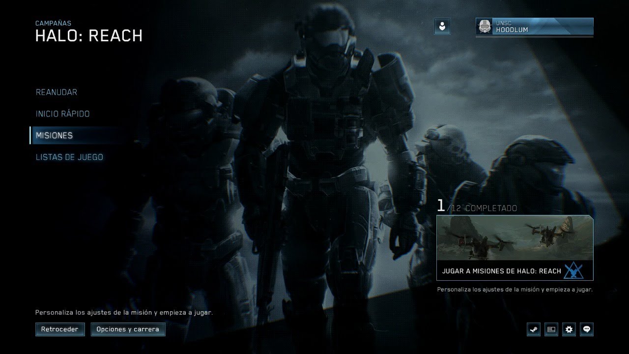 Halo reach: The Master Chief Collection Mision 1. - YouTube