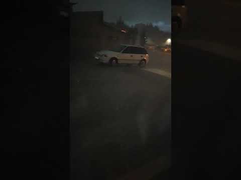 ANKARA DA ŞİDDETLİ YAĞMUR VE DOLU